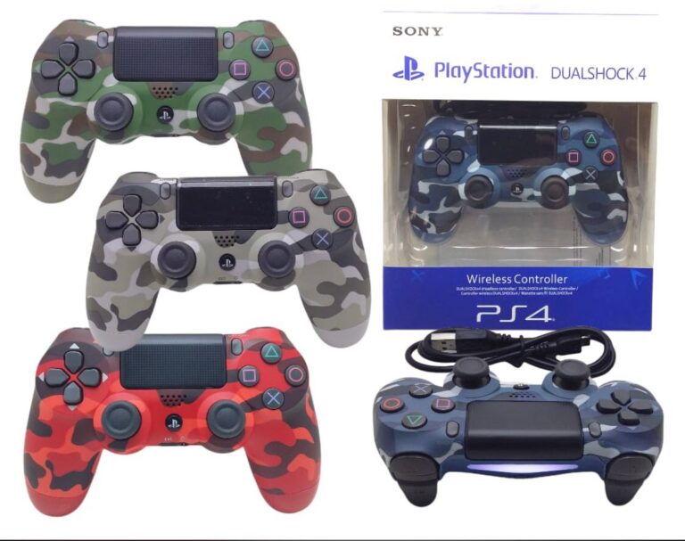 Joystic ps4 camuflado sony , difarente colores – Weisys